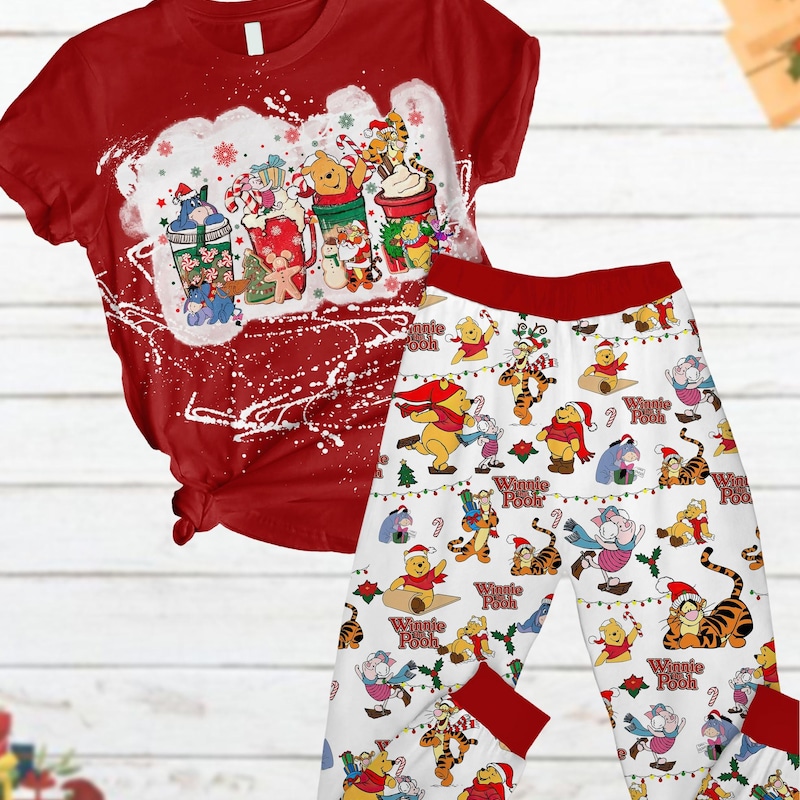 Winnie the Pooh Adult Pajamas - Etsy