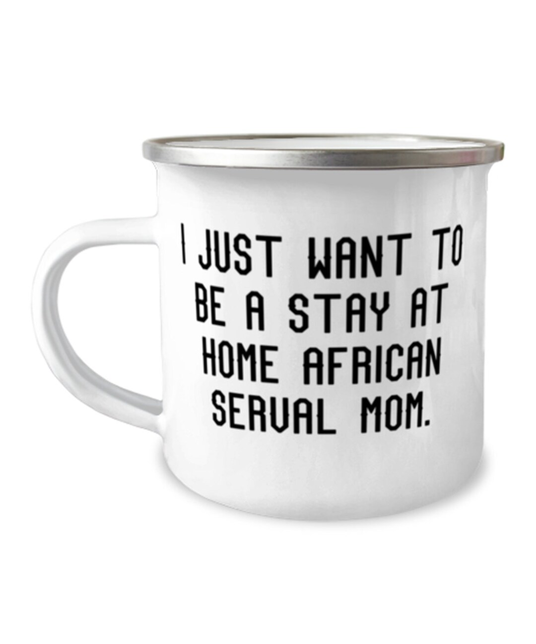 African Serval Cat Mom Gifts, I Just Want to Be A Stay at Home African ...