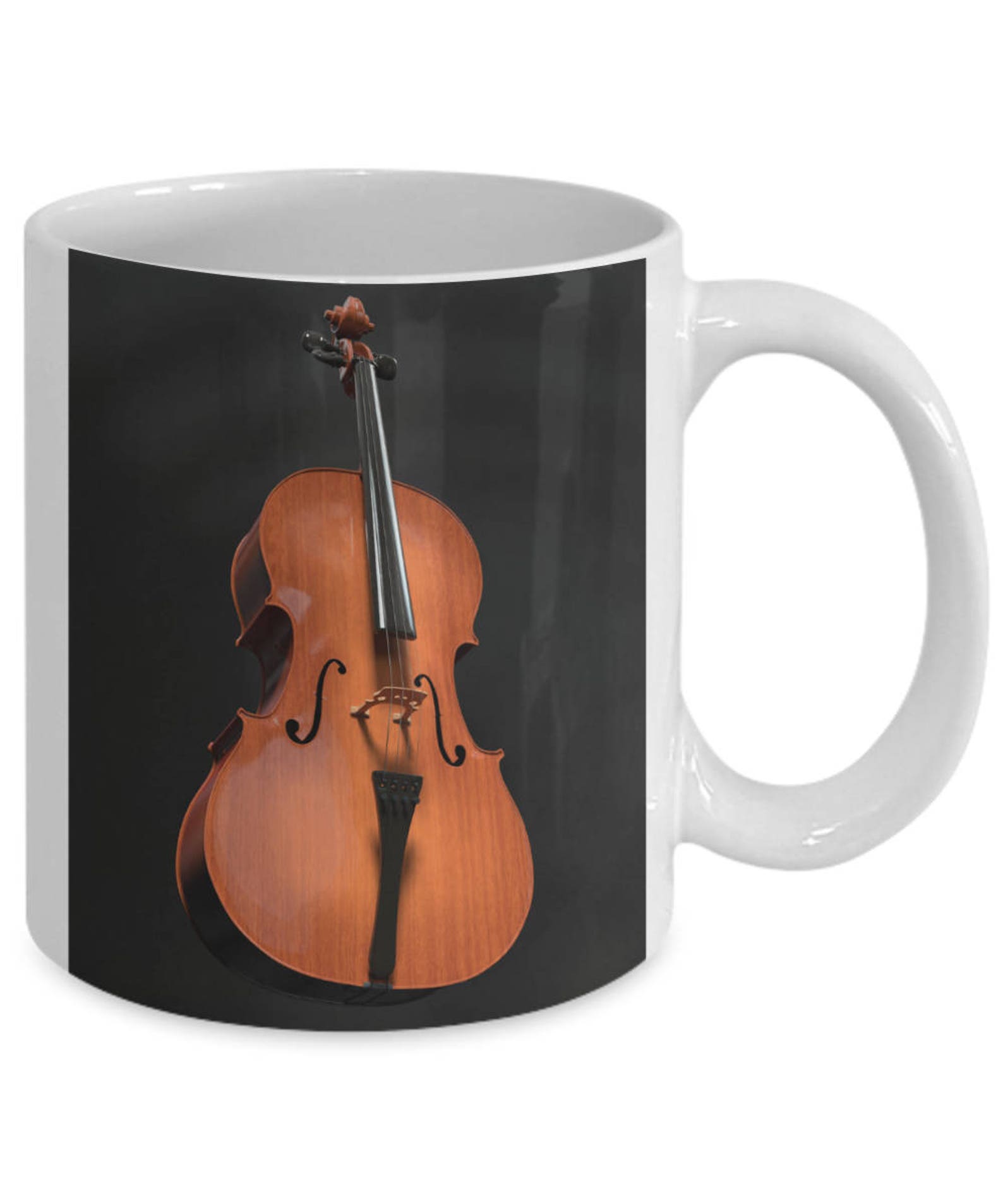 Cello Novelty Coffee Mug - Etsy Denmark