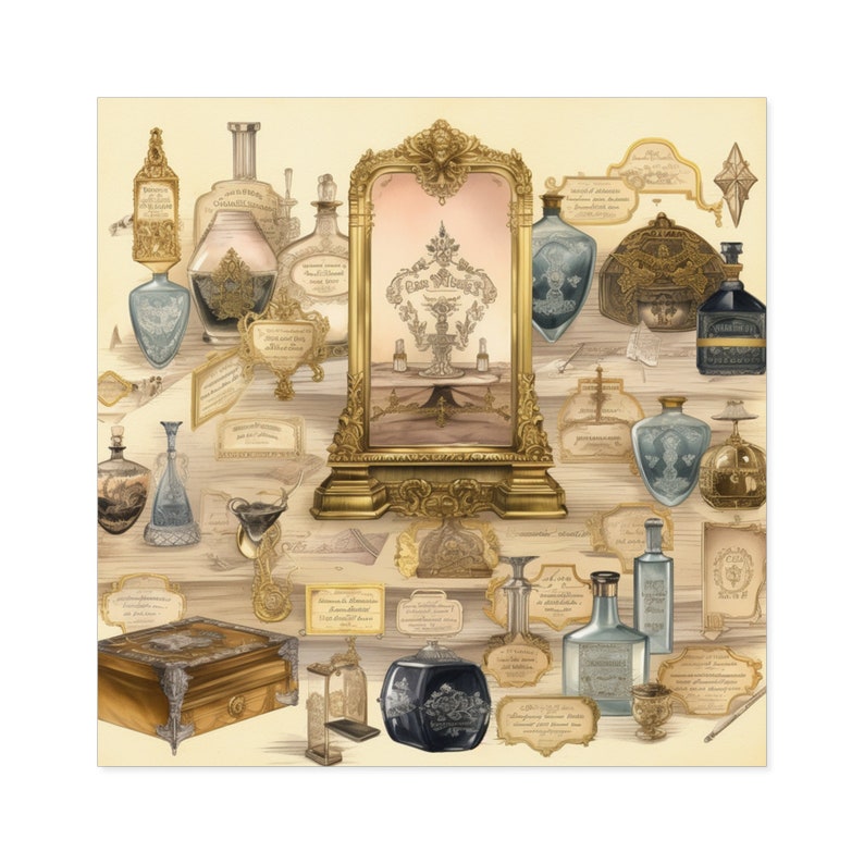 Art Deco Vintage Bottle Stickers Collection | Antique Apothecary Label ...