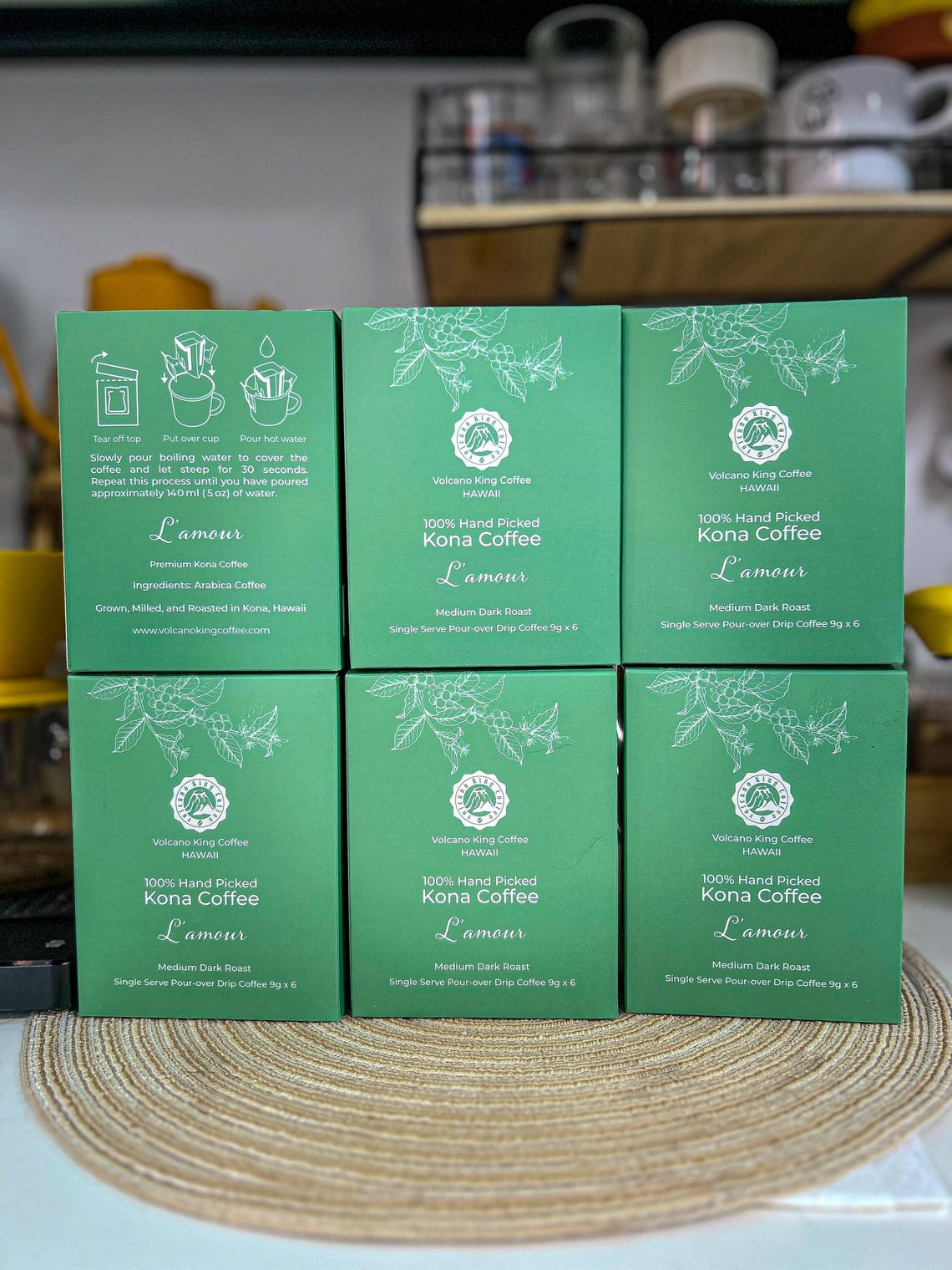 100% Kona Coffee Hana Drip & Medium Roast. Hawaii's Best Arabica ...