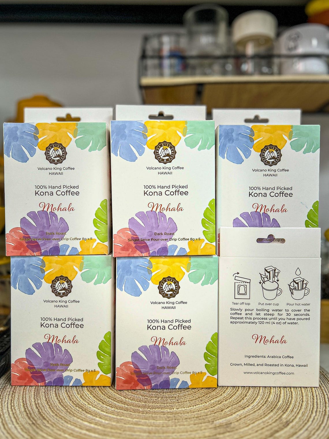 100% Kona Coffee Hana Drip & Medium Roast. Hawaii's Best Arabica ...