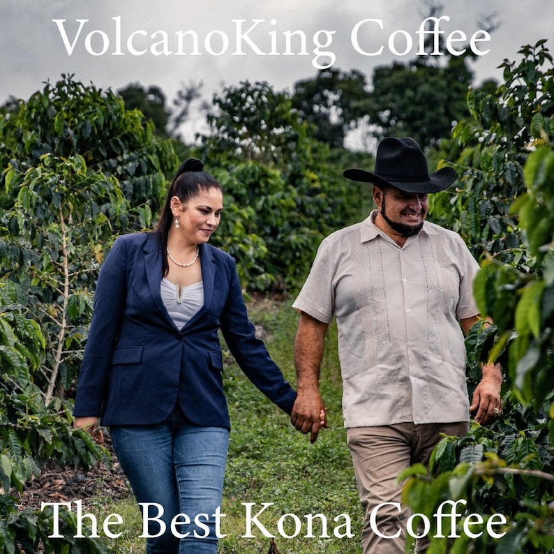 Hawaiian Kona Coffee Beans, Fancy Grade, 100% Hand Picked Dark Roast ...