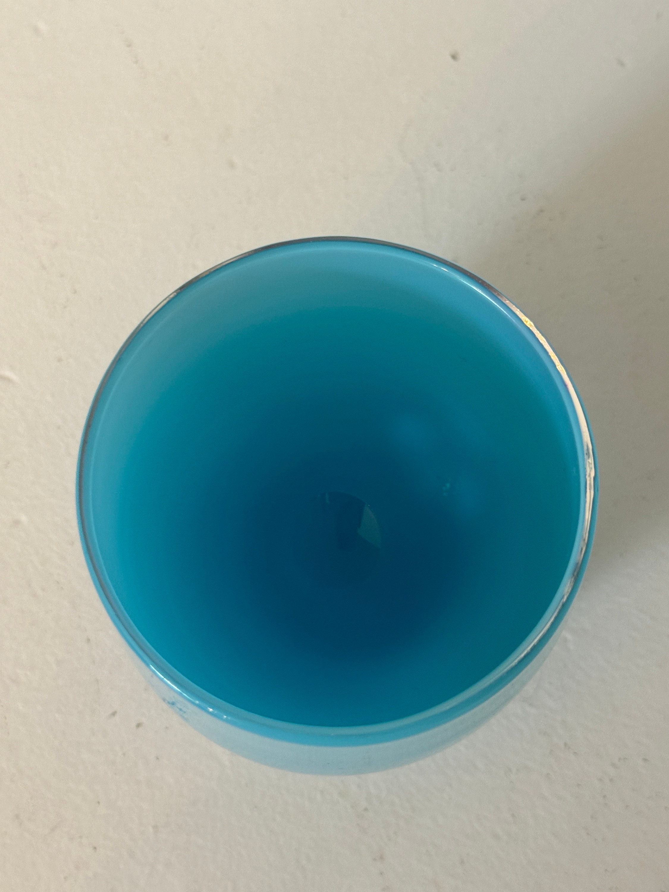 Glassybaby Hand Blown Glass Votive in a Beautiful Turquoise Blue Color ...
