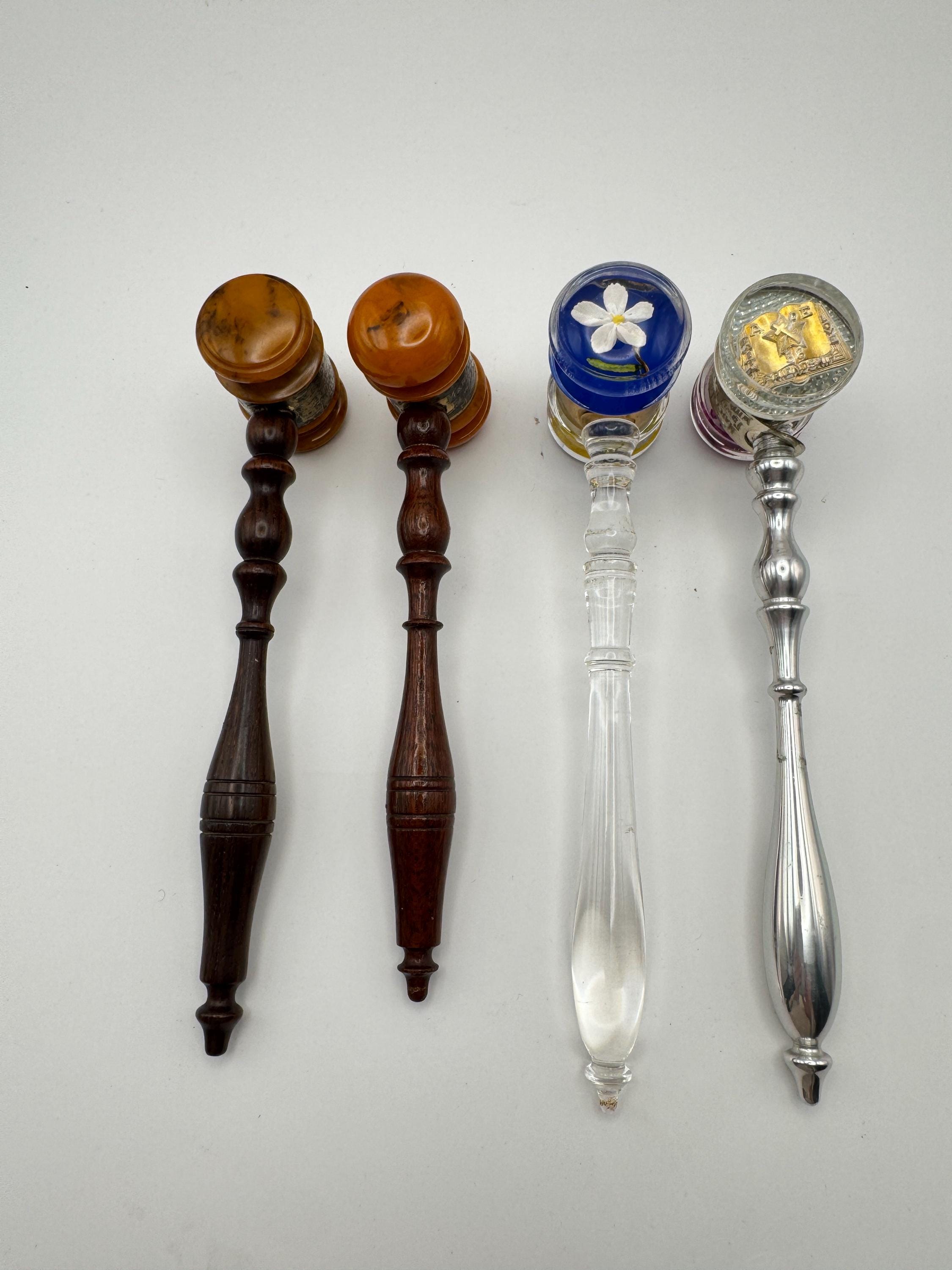 Vintage Masonic Gavels Set of 4: Bakelite & Lucite, 1939-1959 - Etsy