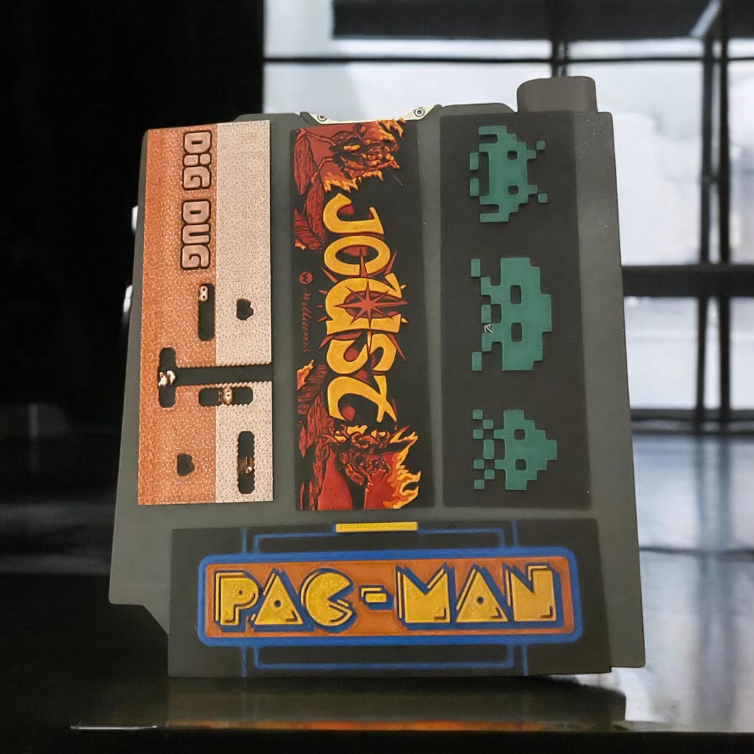 3d Printing Retro Video Game Bookmarks - Etsy