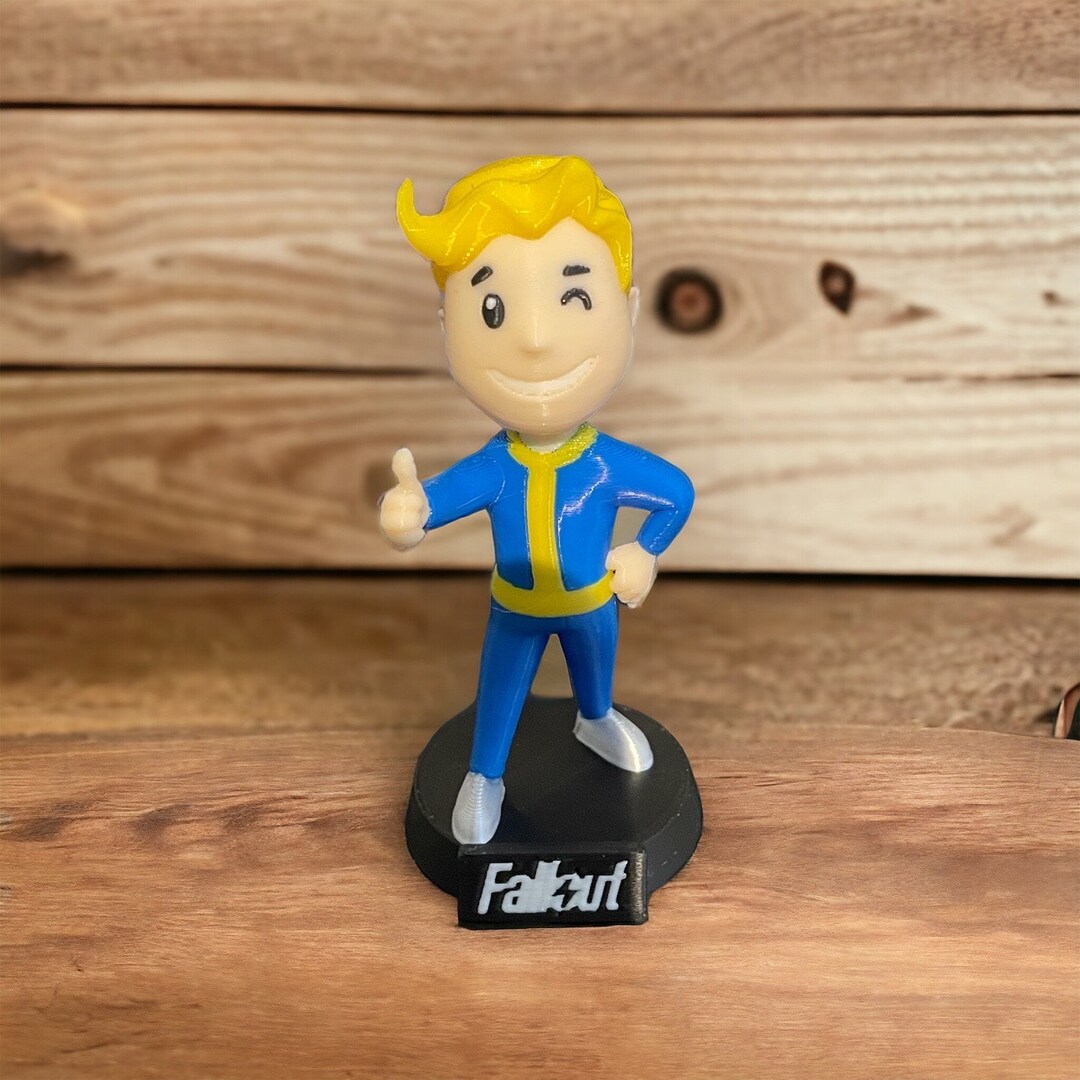 3d Printed Fallout Figure About 5 Inches - Etsy UK