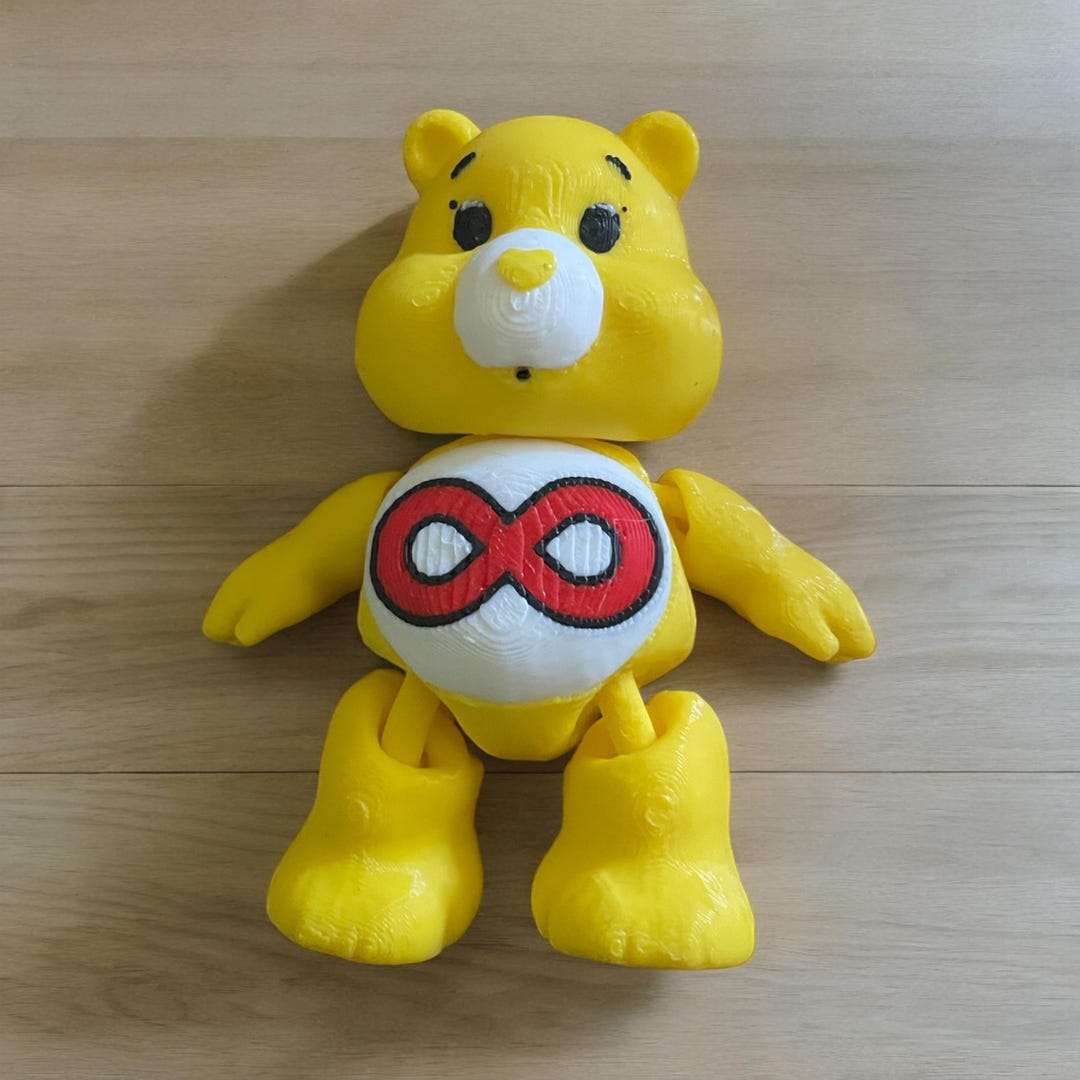 3d Printed Autism Care Bear - Etsy