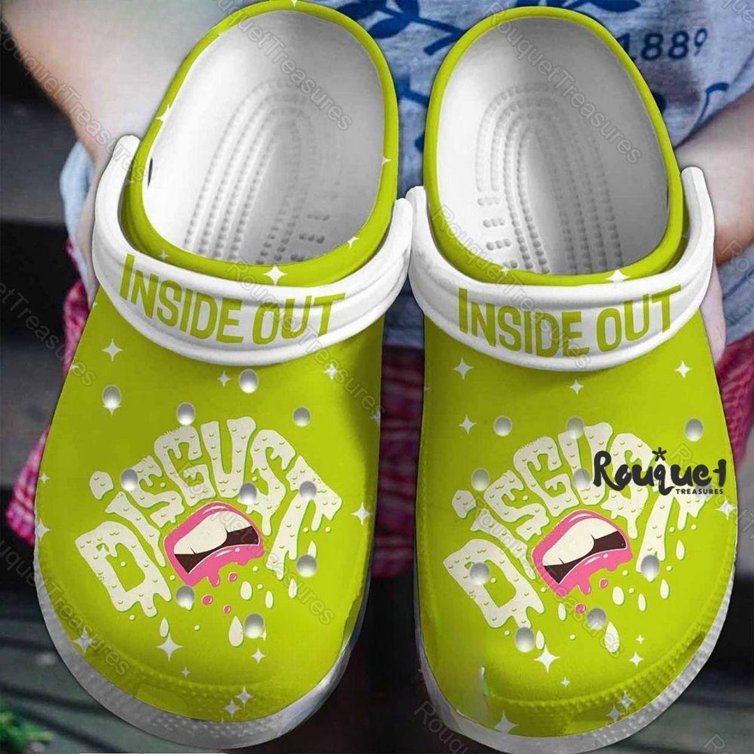 Disney Inside Out Sandals, Inside Out Disgust Shoes, Inside Out ...