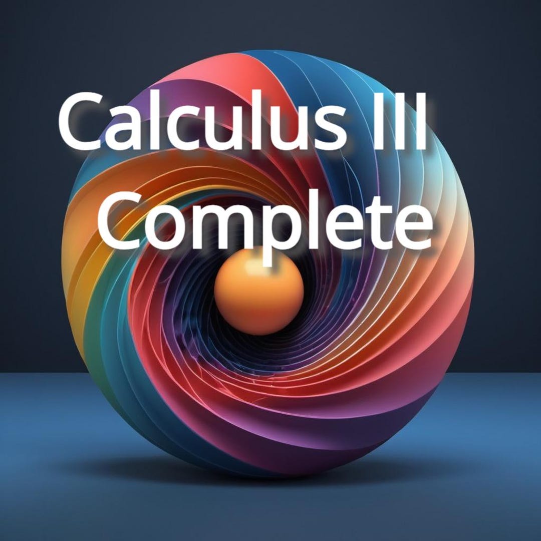 Calculus III Complete - Etsy