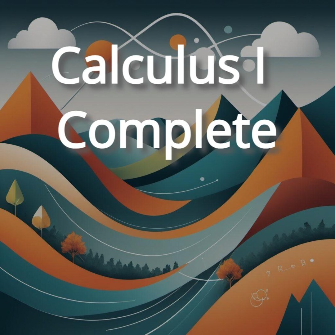 Calculus I Complete - Etsy