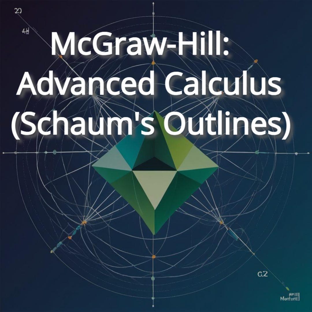 Mcgraw-hill: Advanced Calculus (schaum's Outlines) - Etsy