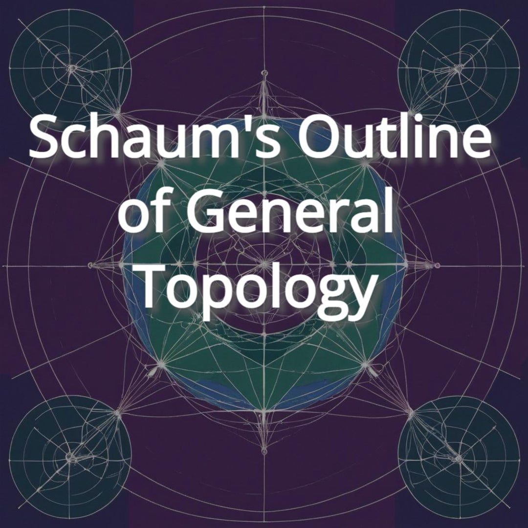 Schaum's Outline of General Topology - Etsy