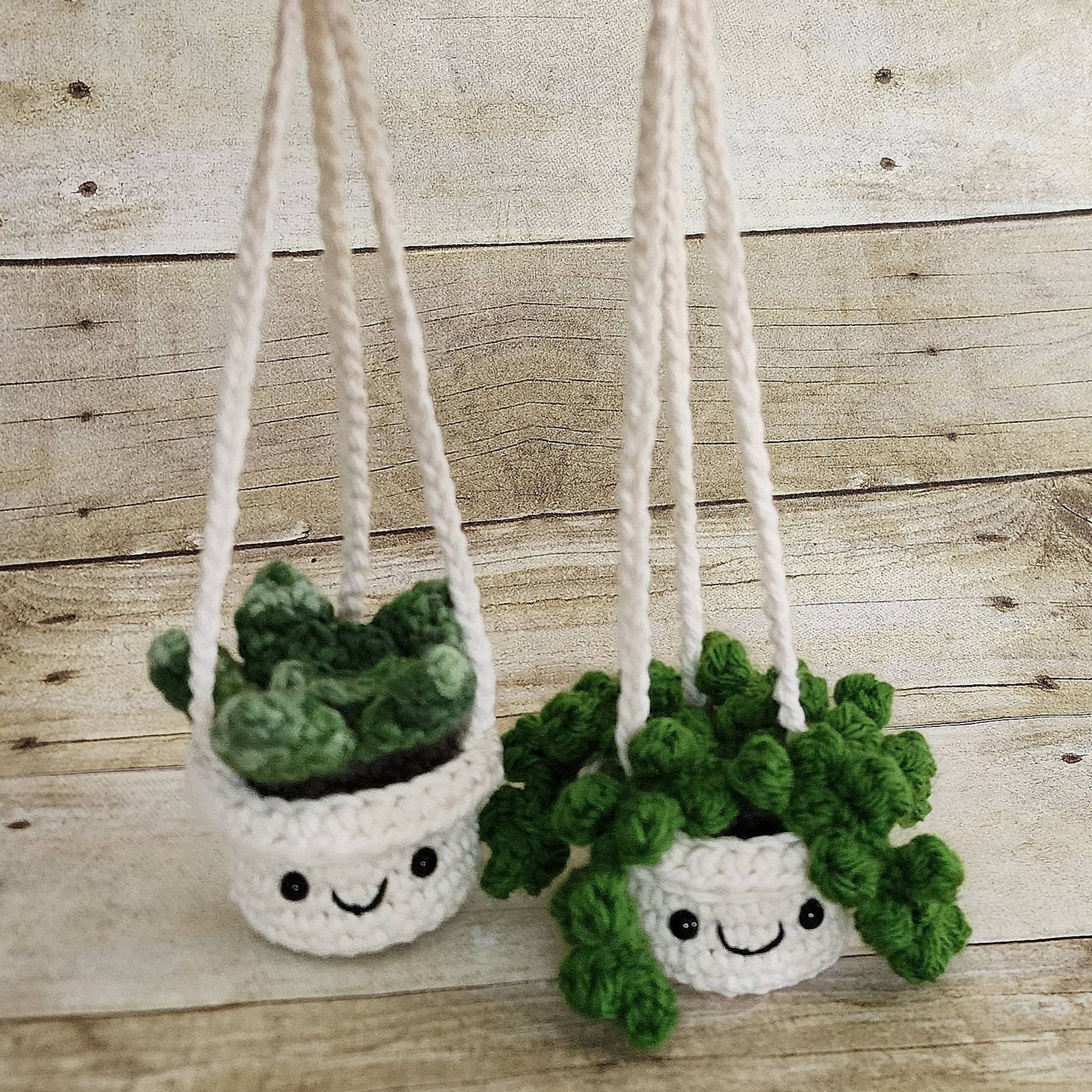 Mini Crochet Succulents | Decorative Artificial Succulent Plants ...