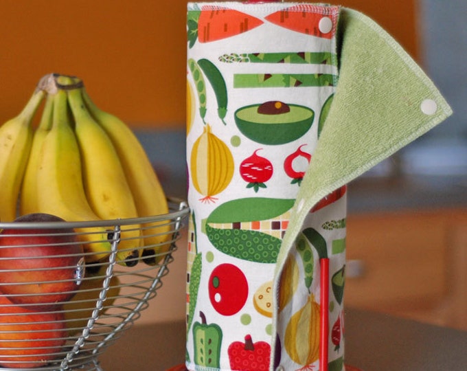 Snapping Paper Towel Set - Reusable, Eco-friendly - CHOOSE YOUR PRINT ...