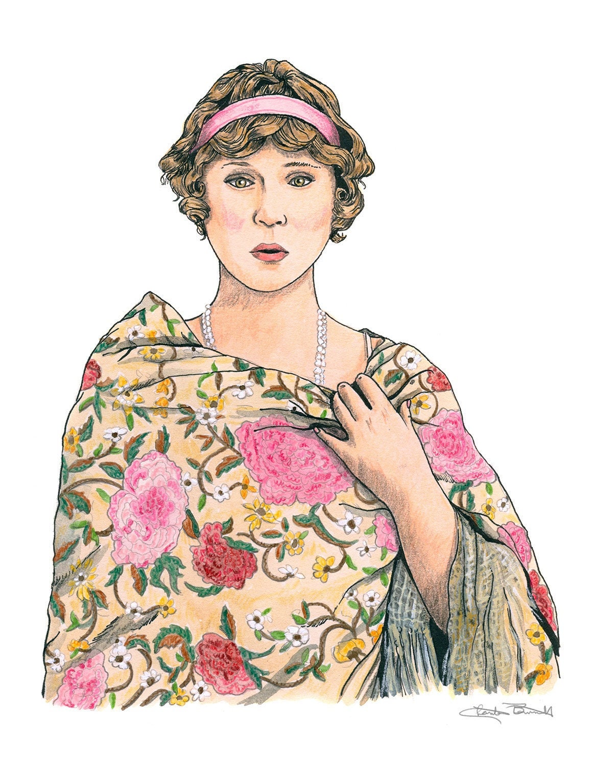 Edwardian Lady 1 8.5x11 LIMITED EDITION Print of - Etsy