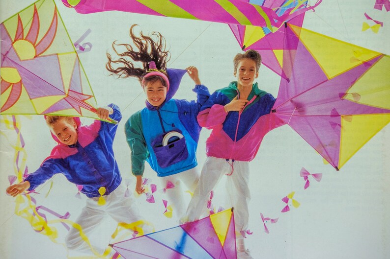 Bernina Kite & Windbreaker Sewing Pattern Booklet - Vintage 1990s - Etsy