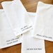 Table Manners Cocktail Napkins Set of 4 Cloth Cotton Fabric - Etsy
