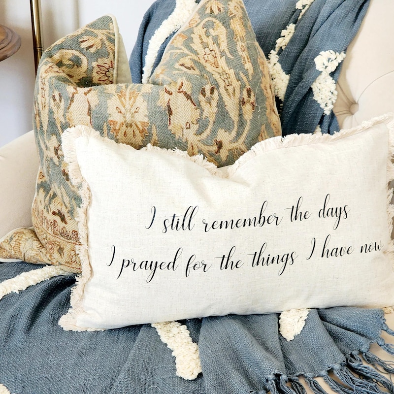 Christian Pillow - Etsy