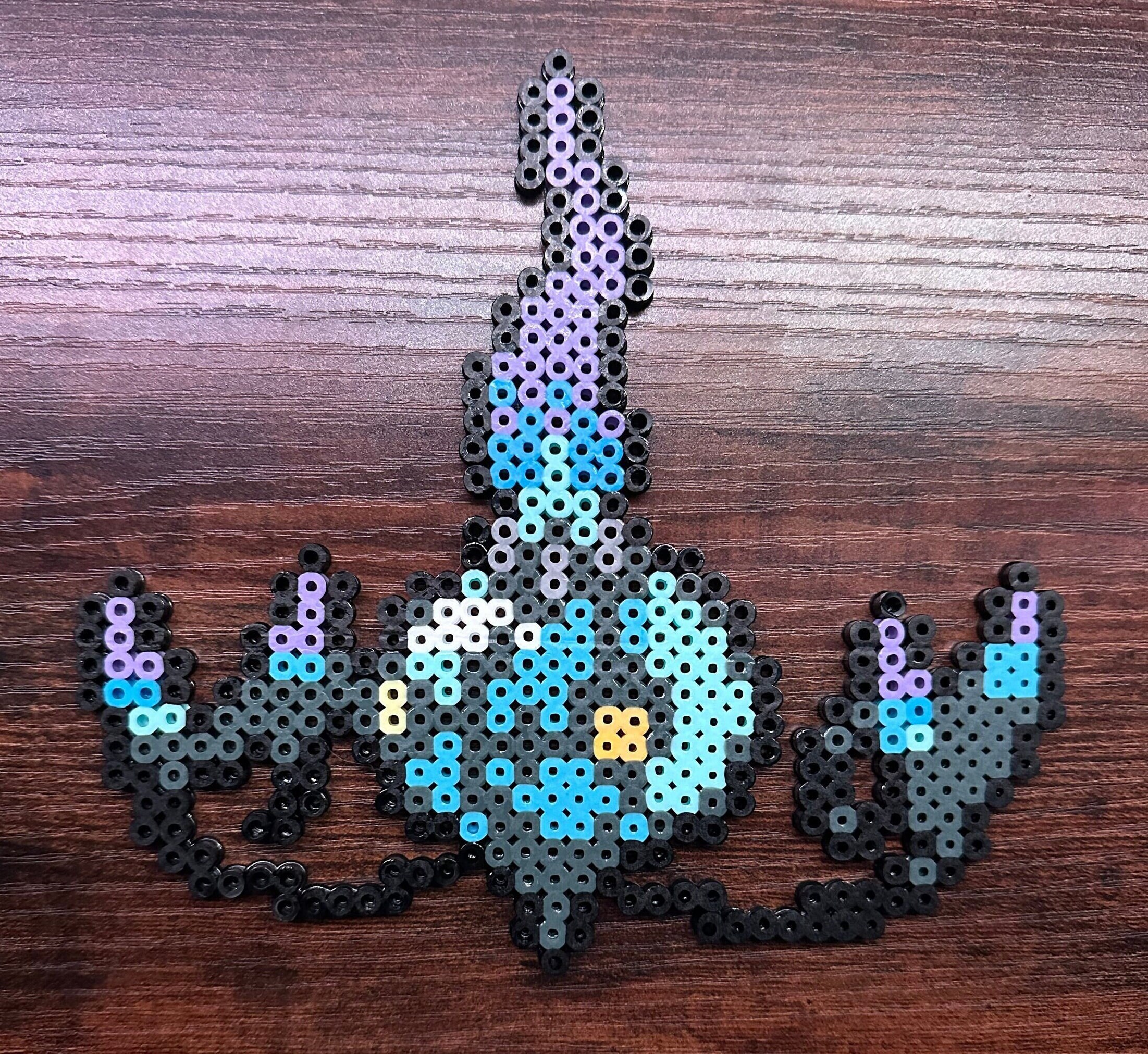 Pokémon Chandelure Sprite Bead Art - Etsy