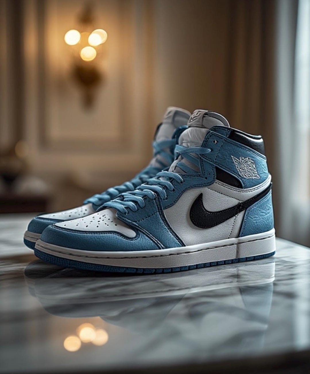 Custom Painted Nike Air Jordan 1 Mid | Hand-painted Jordan Sneakers ...