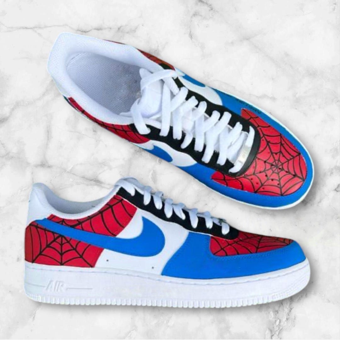 Hand Painted Nike Air Force 1 Low Dunks Cool New Trending Comic Book ...