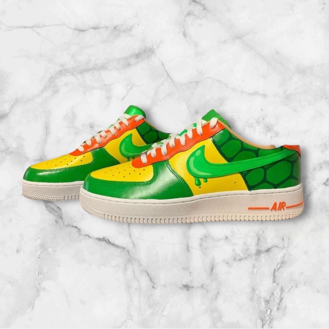 Hand Painted Nike Air Force 1 Low Dunks Cool New Trending Comic Book ...