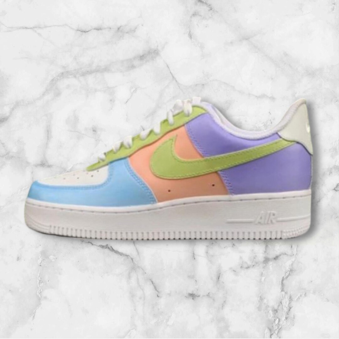 Hand Painted Kids Adults Children Nike Air Force 1 Low Dunks Cool Retro ...