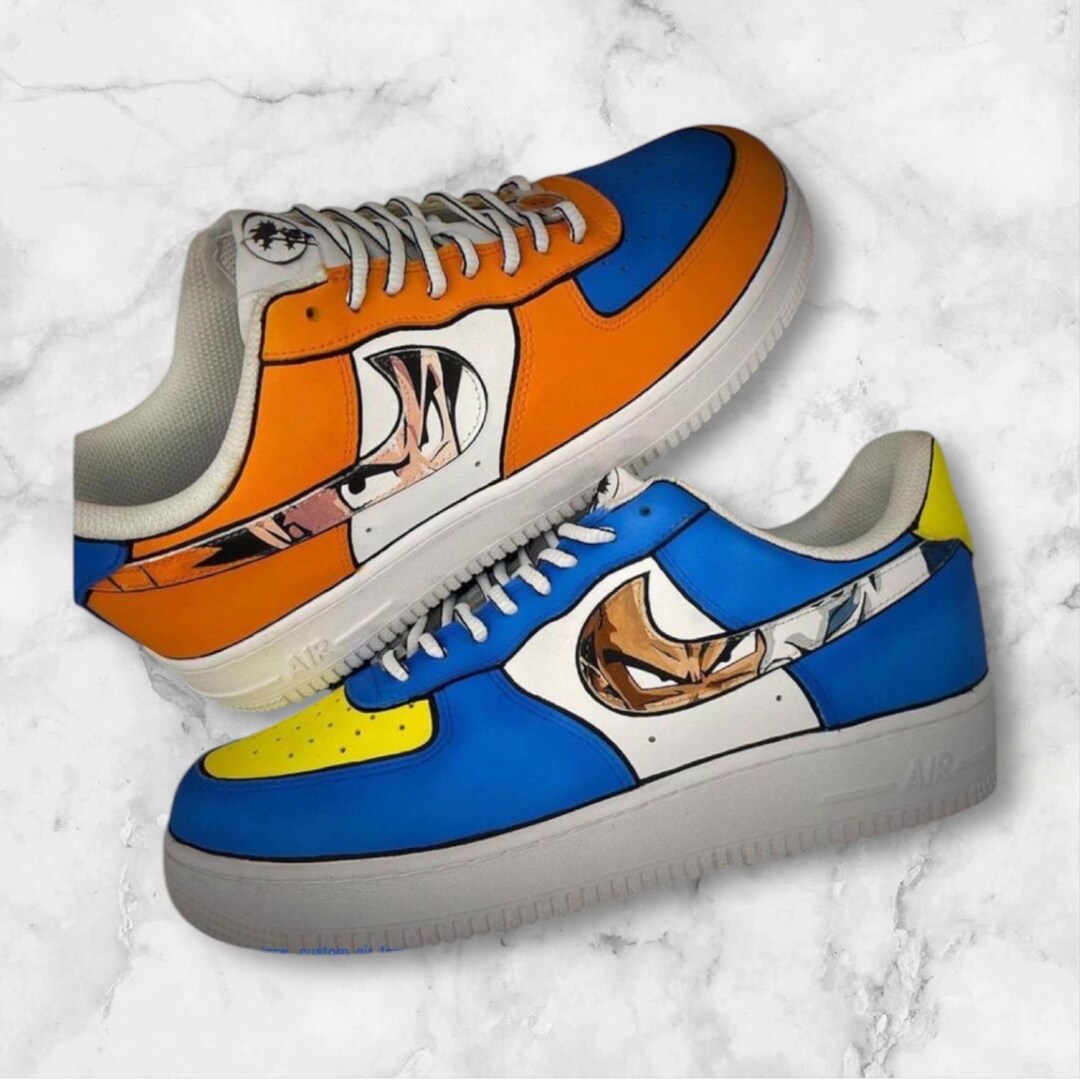 Hand Painted Nike Air Force 1 Low Dunks Cool New Trending Comic Book ...