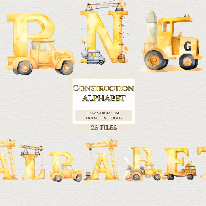 Transportation Alphabet - Etsy