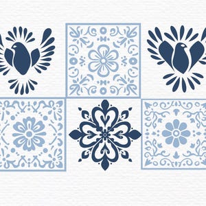 Mexican Talavera Clip Art Set, Mexicantalavera, Clipart ...