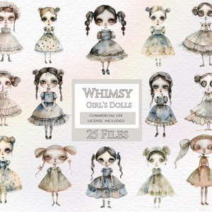 Peculiar Clipart, Peculiar Summer Png, Quirky Girl Png, Fussy Cut Png ...