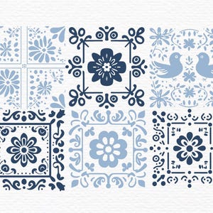 Mexican Talavera Clip Art Set, Mexicantalavera, Clipart ...