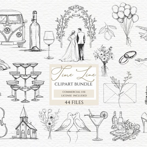 Wedding Clip Art - Etsy