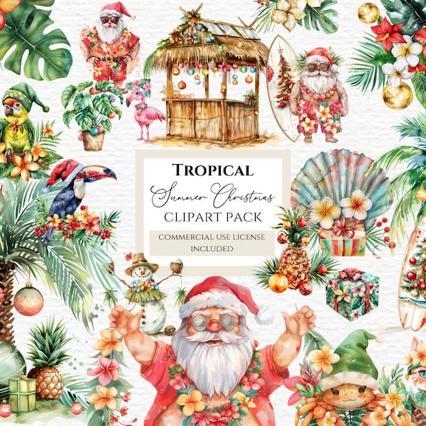 Tropical Christmas - Etsy