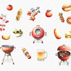 Bbq Baby Clipart, Barbecue Clipart for Baby Shower. Backyard Bbq ...