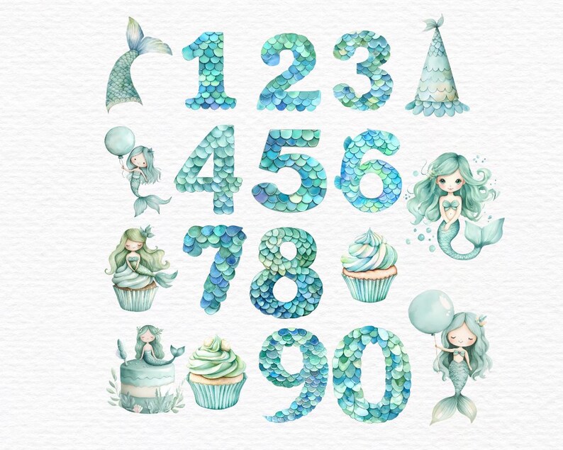 Under the Sea Clipart Letters, Mermaid Alphabet, Mermaid Png, Mermaid ...