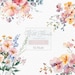 Watercolor Wild Flowers, Wild Flowers Clipart, Floral Clipart ...
