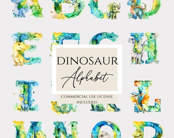 Dino Alphabet Clipart, Dinosaur Kids Alphabet, Girl Pink Sublimation ...
