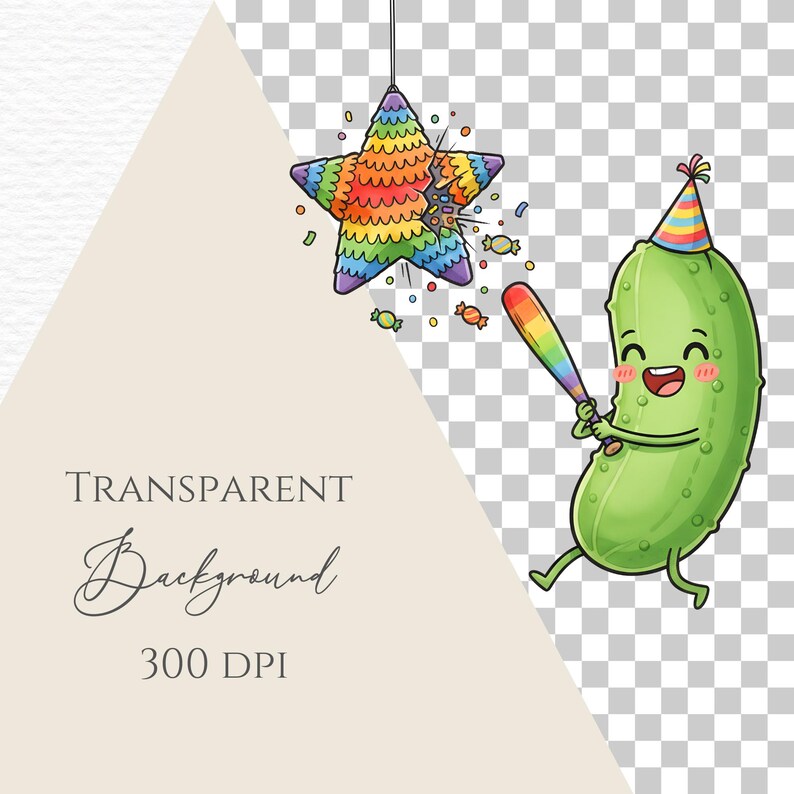 Happy Pickle Clipart Dill Pickle PNG, Pickle Party Png, Cucumber ...