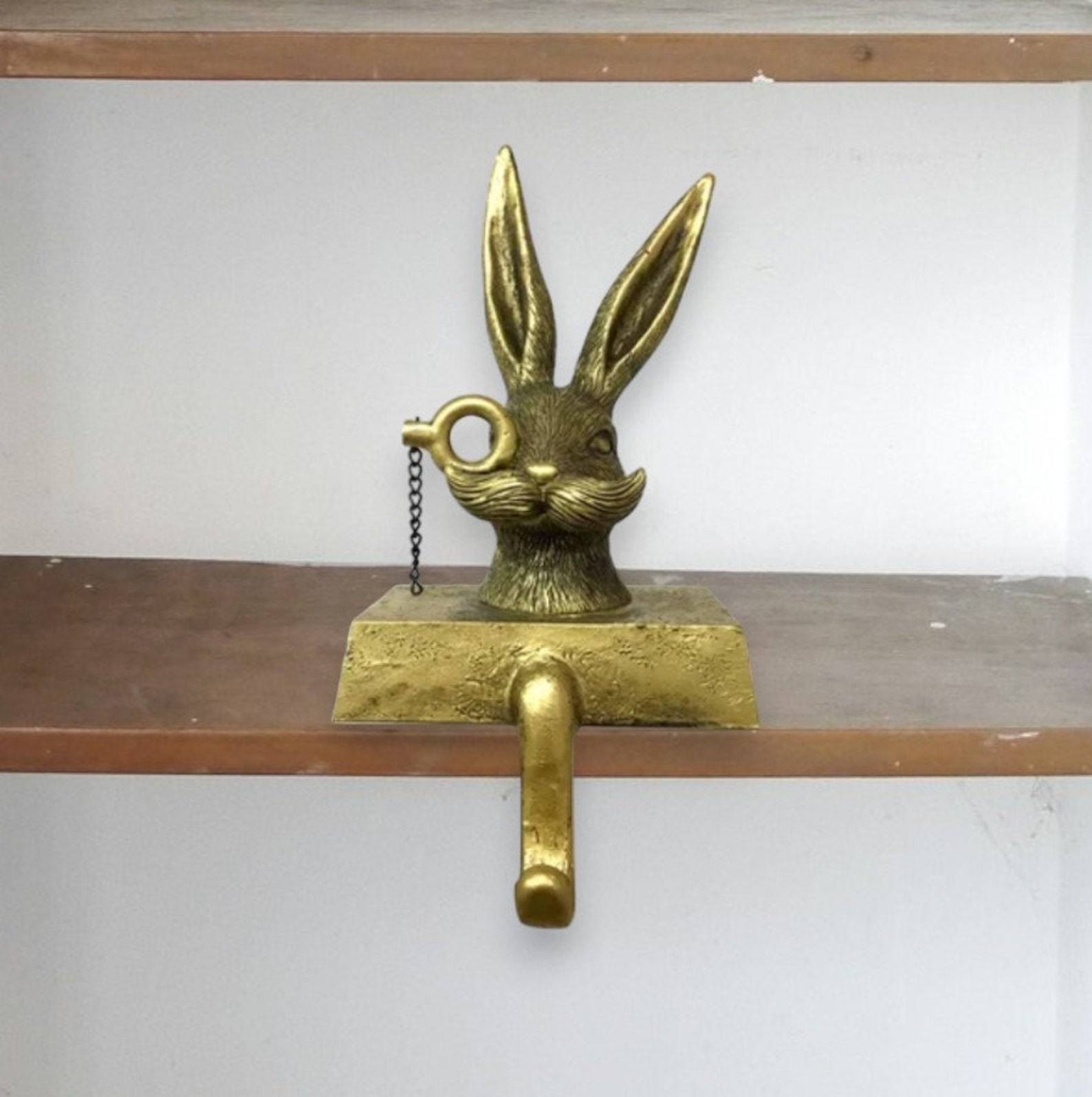 Bronze Animal Head Wall Decor Figurines Vintage Wall Decor Animal Head ...