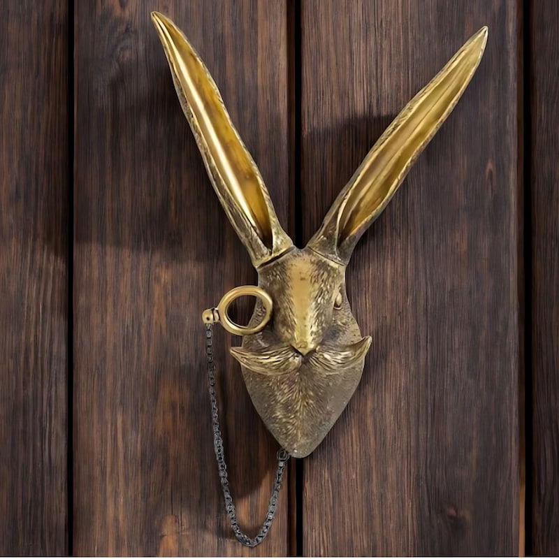 Brass Rabbit - Etsy