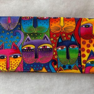 Laurel Burch Cats Checkbook Cover: Fanciful Feline Design - Etsy Australia