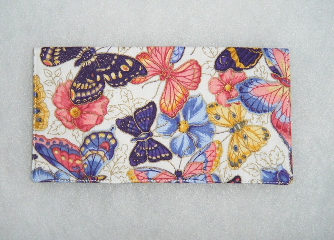 Butterflies - Checkbook Cover - Etsy