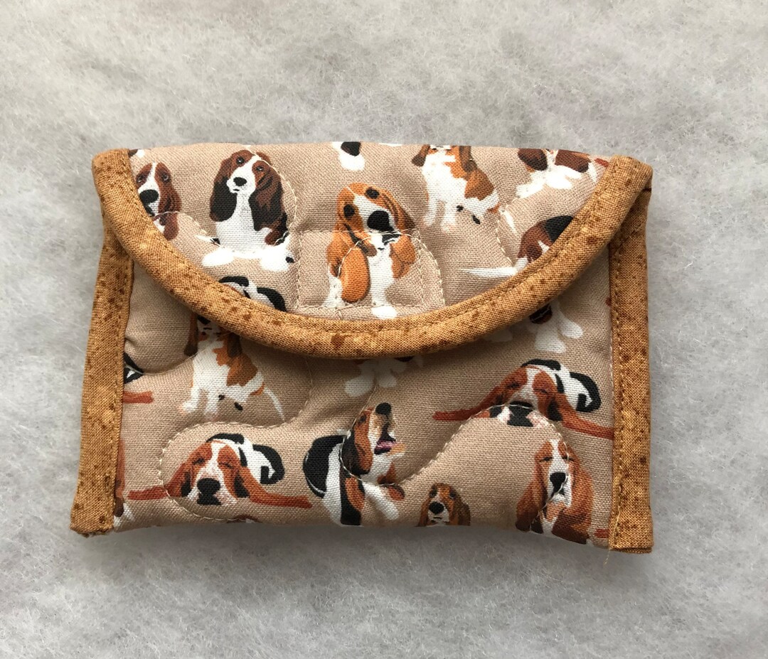 Quilted Card Holder - Basset Hound - Etsy