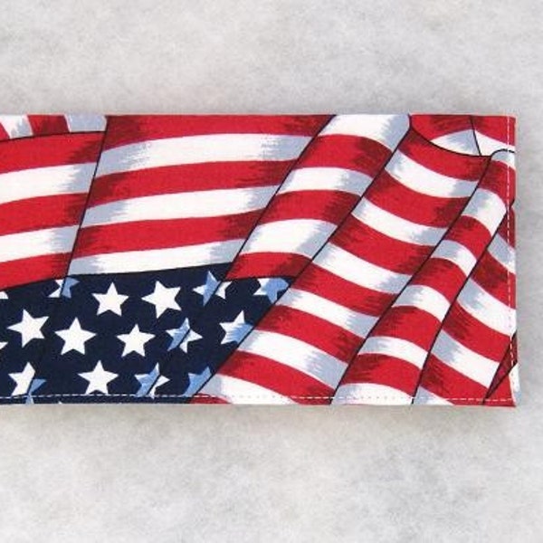 Checkbook Covers American Flag - Etsy