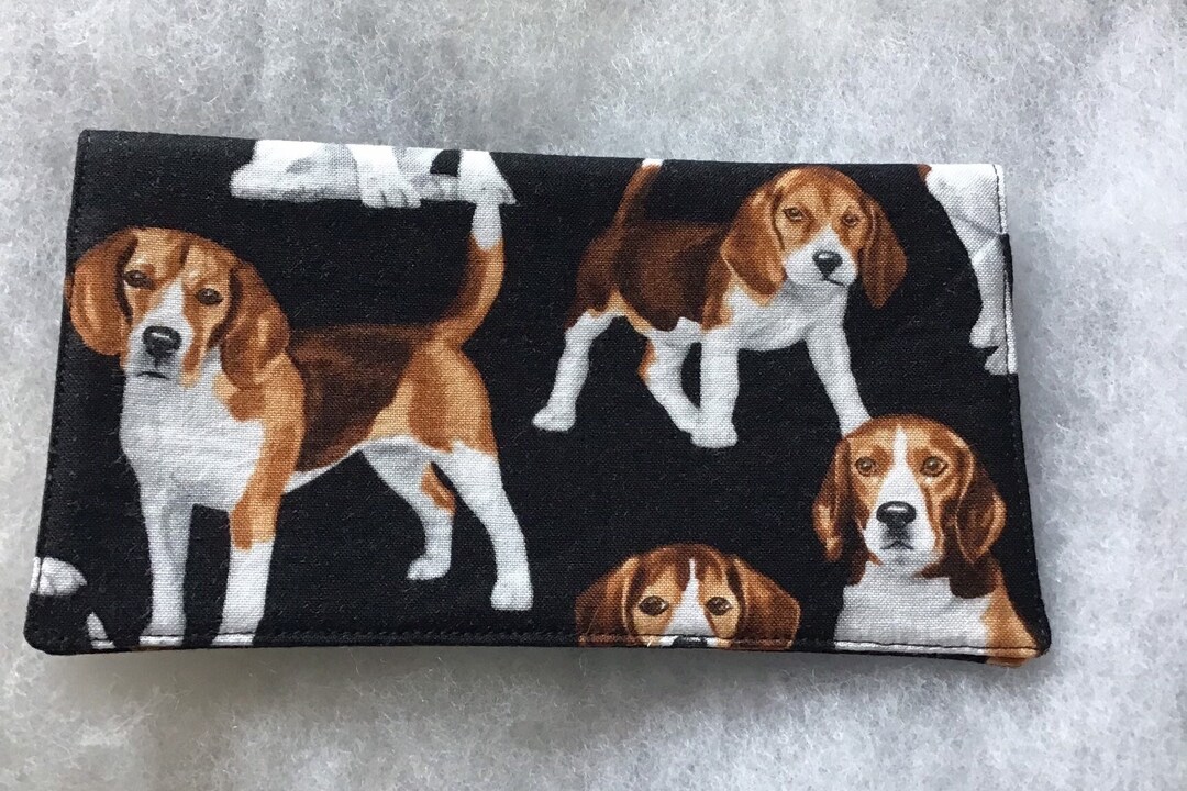 Beagles Checkbook Cover - Etsy
