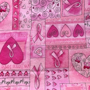 Checkbook Cover - Breast Cancer Awareness Pink - Etsy