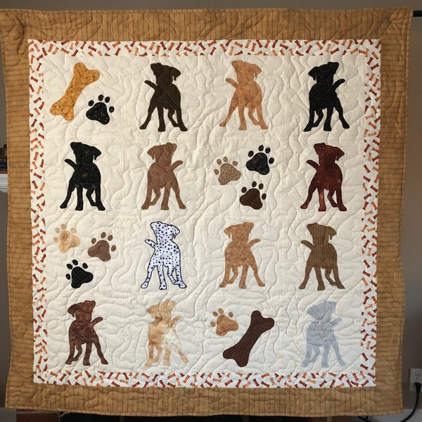 Dog Quilt - Etsy