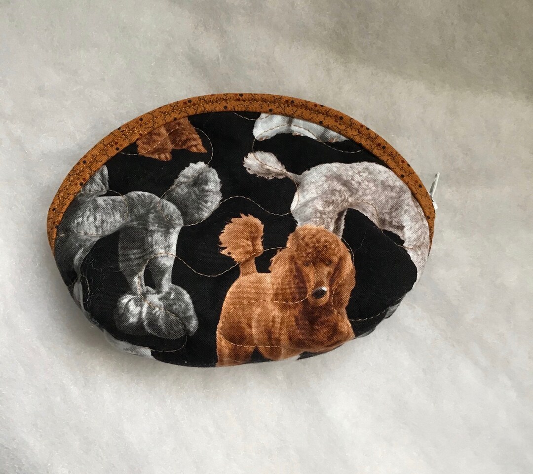 Small Quilted Purse - Poodles - Etsy